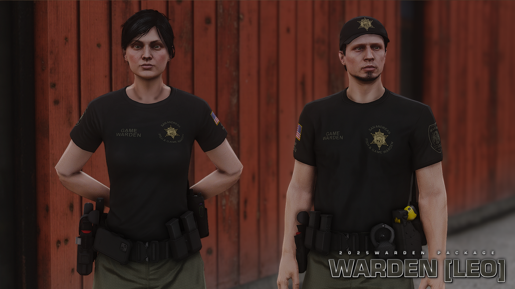 SAN ANDREAS GAME WARDEN EUP PACKAGE – BlazeModifications