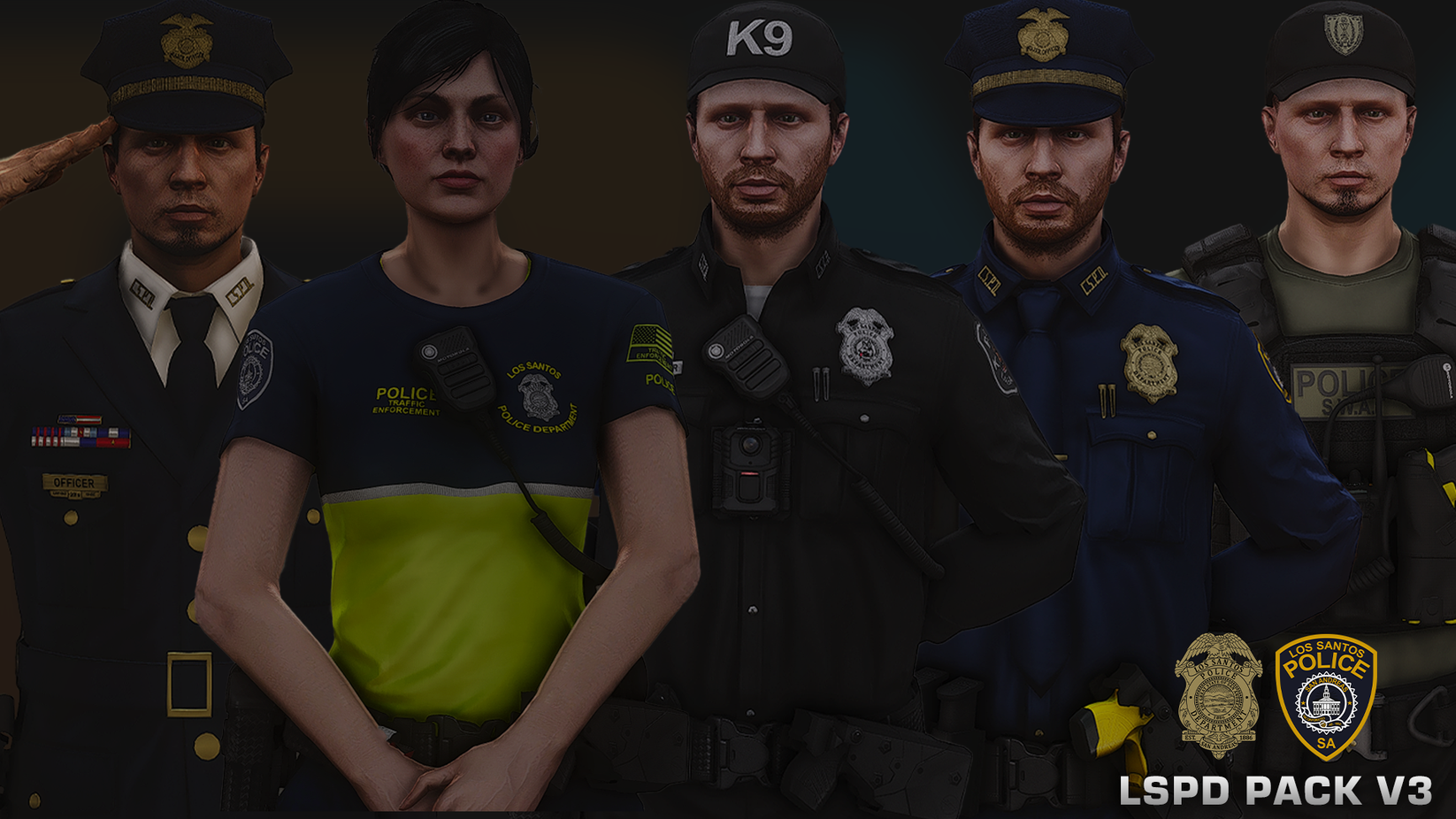 LSPD EUP PACKAGE REMASTERED – BlazeModifications